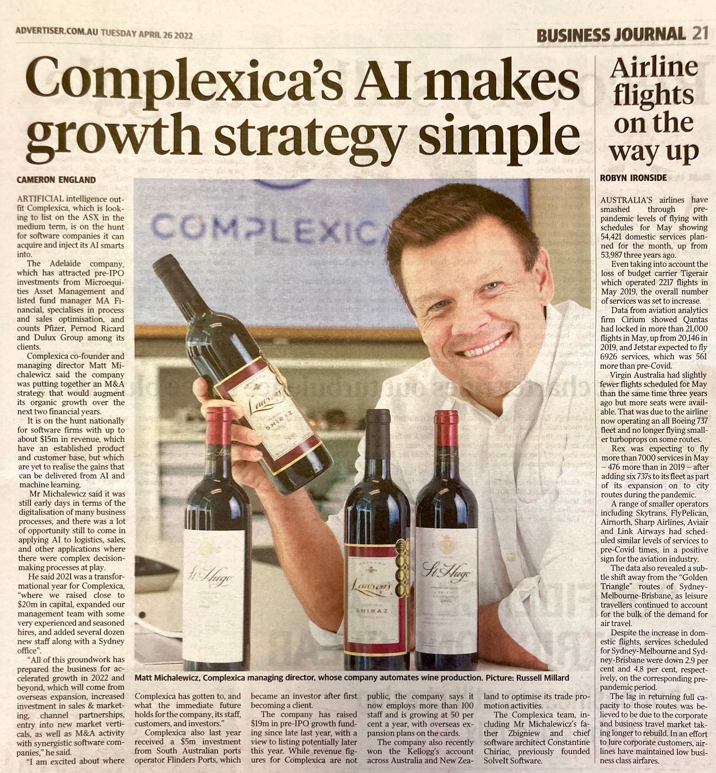 Complexica in Hunt for Software Companies